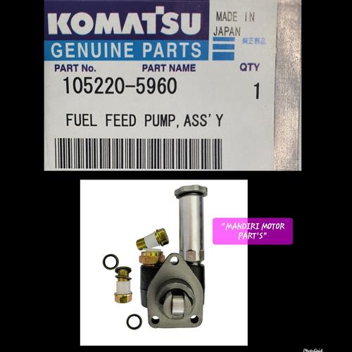 Jual FUEL FEED PUMP ASSY/HAND FUEL PUMP/POMPA SOLAR EXCAVATOR KOMATSU ...