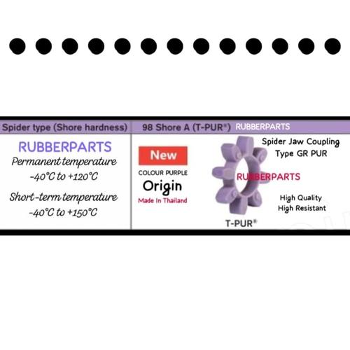 Jual COUPLING ROTEX SPIDER CURVED JAW CJ38 CJ42 CJ48/GR38 GR42 GR48 T ...