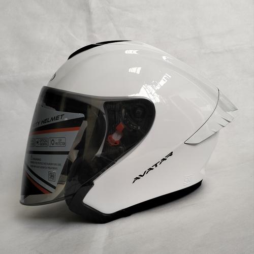 Jual Helm nsx Avatar series model Halface warna putih glossy - Kota ...