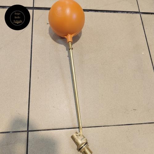 Jual Floating valve kuningan merk DOUBLELIN / pelampung air drat 1/2 ...