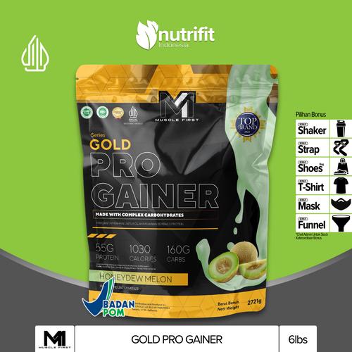 Jual M1 Pro Gold Pro Gainer 6lbs 2721gram Muscle First Musclefirst 6 ...