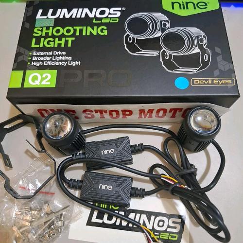Jual Lampu Tembak LED Luminos Led Q2 ,R2 DAN Q2 Pro devil eye merah ...