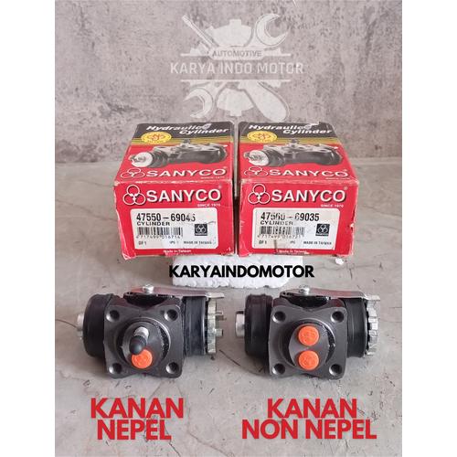 Jual WHEEL CYLINDER BELAKANG DYNA/DUTRO ENGKEL 47550/60-69045/35 SANYCO ...