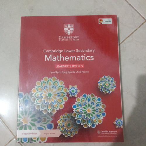 Jual buku Cambridge lower secondary Mathematics Learner's Book 9 - Kota Surabaya - LoveCollect ...