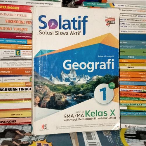 Jual original buku solatif geografi untuk SMA kelas 1 - media prestasi ...