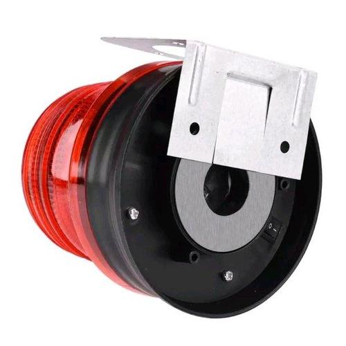 Jual Gresik Solar Warning Tower Traffic Light 4 Led Strobe Lampu ...