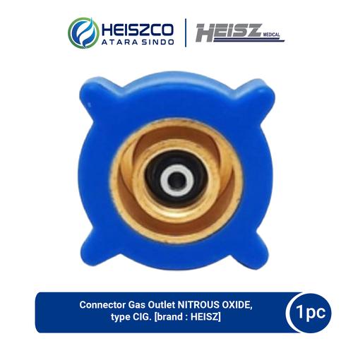 Jual Connector Gas Outlet NITROUS OXIDE, type CIG. [brand : HEISZ ...