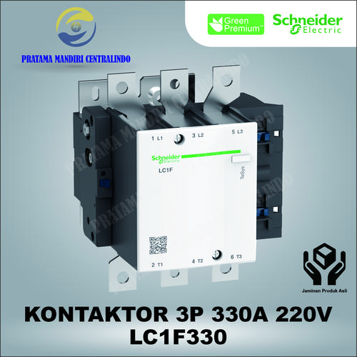 Jual LC1F330 KONTAKTOR 3 PHASE 330 AMPERE / CONTACTOR 3P 330A 220V ...