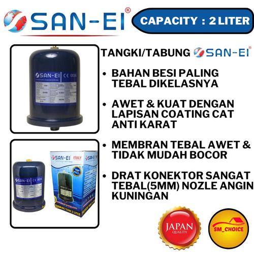 Jual ORIGINAL!!! TANGKI ANGIN 2 LITER TANGKI POMPA 2 LT SAN EI PRESSURE ...