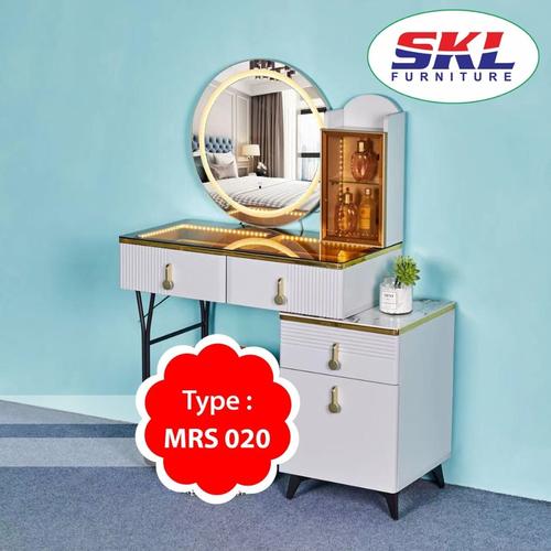 Jual meja rias minimalis lampu LED make up table - Meja Rias #002 - Kab ...