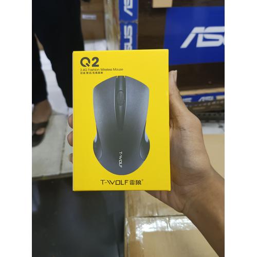 Jual MOUSE WIRELESS 2.4G Q2 T-WOLF Mouse Wireless Bluetooth Silent ...