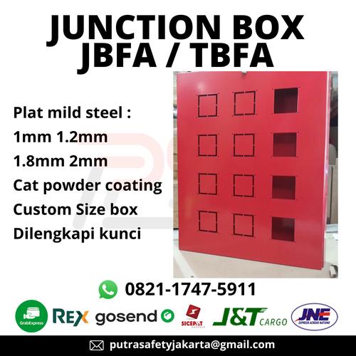 Jual JUNCTION BOX FIRE ALARM SIZE CUSTOM PLAT MILD STEEL CAT POWDER ...