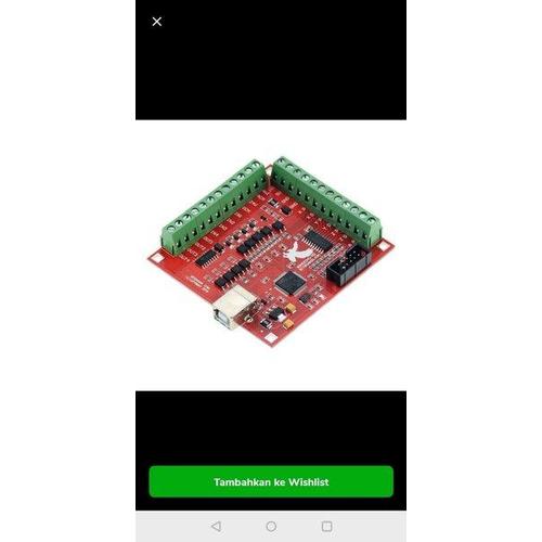 Jual Cnc Mach3 Usb Cnc Controller Interface Mach3 Breakout Board 4 Axis ...
