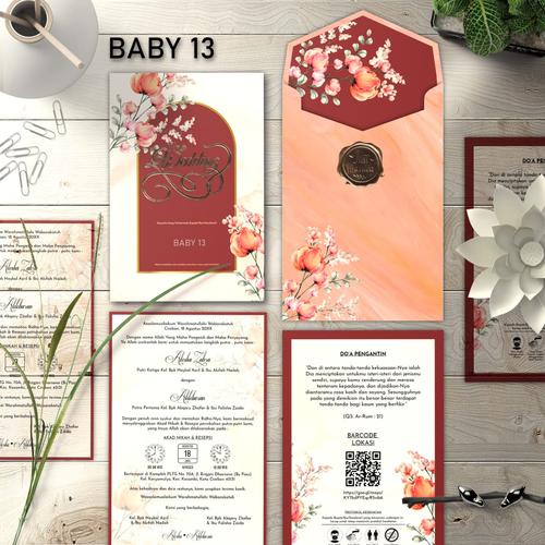 Jual Baby 13 (Amplop + Isi) Blanko Undangan | Undangan Murah | Blangko ...