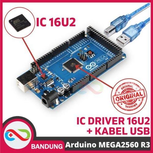 Jual [Cnc] Arduino Mega 2560 R3 Atmega 16U2 Compatible Board + Usb ...