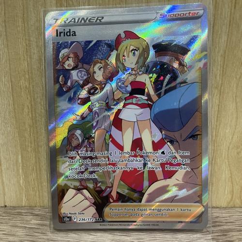 Jual Kartu Pokemon TCG S12A Trainer Irida SAR Supporter 236/172 - Kota ...
