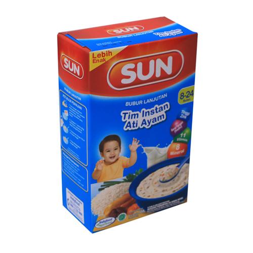 Jual SUN BUBUR BAYI 8 SAMPAI 24 BULAN TIM INSTANT ATI AYAM & JAGUNG ...