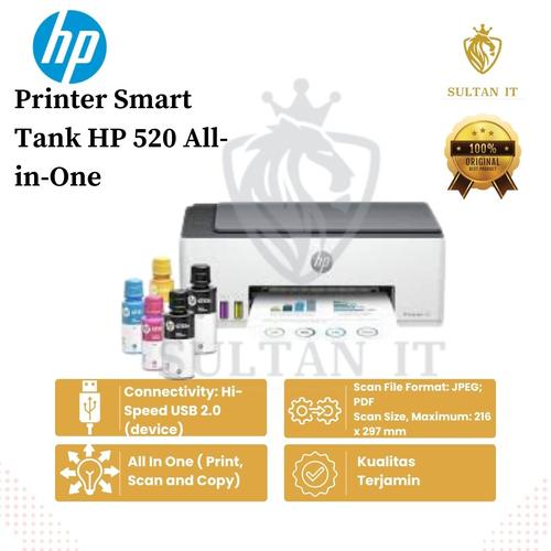 Jual Printer HP Smart Tank 520 (Print,Scan,Copy) / 580 (Print,Scan,Copy ...