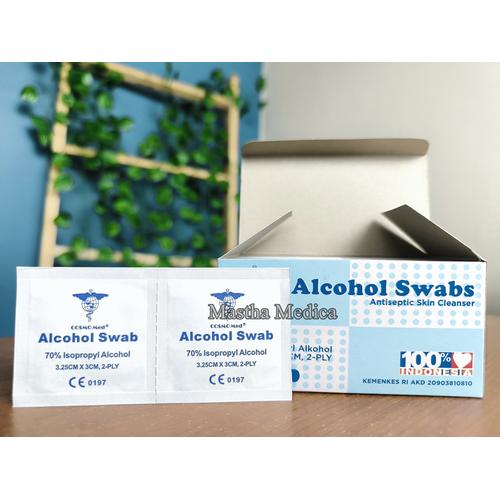 Jual Alcohol Swab Alkohol Pad Pads General Care 100pcs - Jakarta Timur ...
