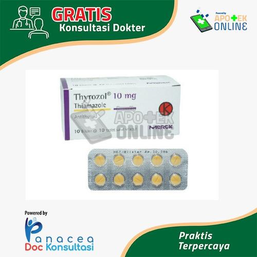 Jual THYROZOL 10MG 1 STRIP 10 TABLET - Kota Cimahi - Apotek Griya Farma ...