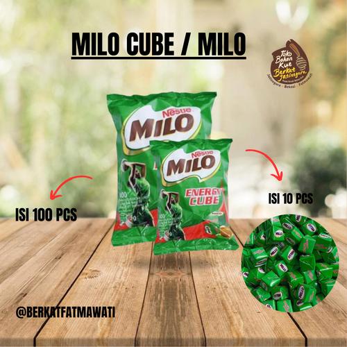 Jual MILO CUBE KOTAK / MILO CUBE PERMEN / MILO CUBE 10 DAN 100 PCS ...