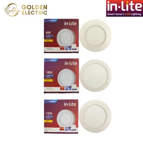 Jual Lampu Downlight Panel Outbow OB Plafon INSS628R INLITE IN-LITE / 6 ...