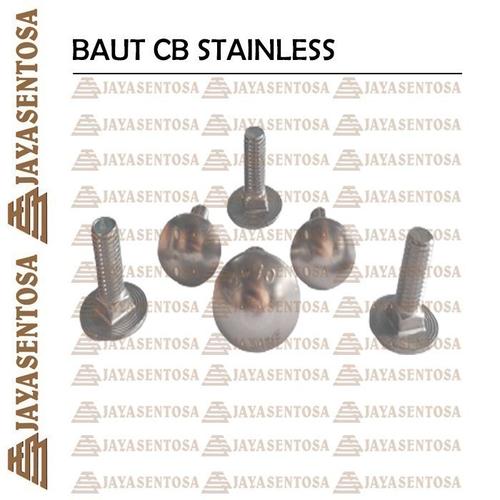 Jual Baut CB Stainless M8 X 50mm / Baut Bemper M8 X 50mm SUS 304 - Jakarta Pusat - jaya sentosa ...
