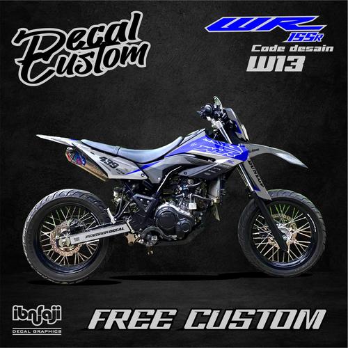 Jual Decal WR 155 R full body desain custom W13 - REGULER GLOSI - Kab ...