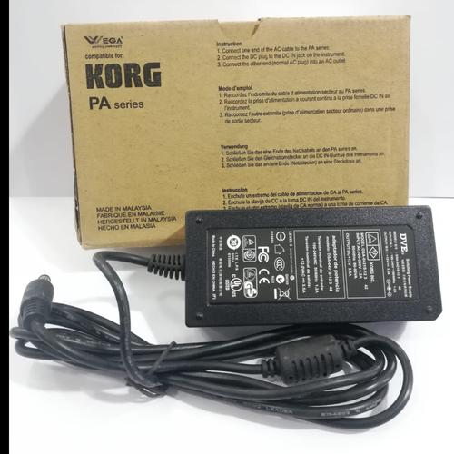 Jual Adaptor Adapter Power Supply Pengganti Untuk Keyboard KORG PA ...