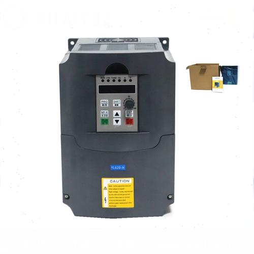 Jual Inverter 4KW 220V AC Frequency Drive VFD 5HP spindle motor inverter - Kab. Bandung ...
