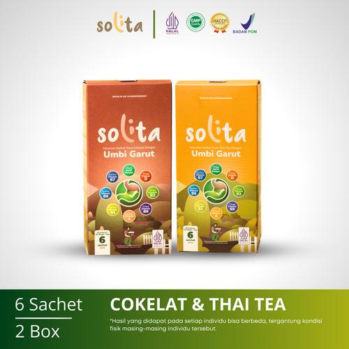 Jual SOLITA | Rasa coklat - Rasa thai tea | BPOM & HALAL - coklat 6s ...