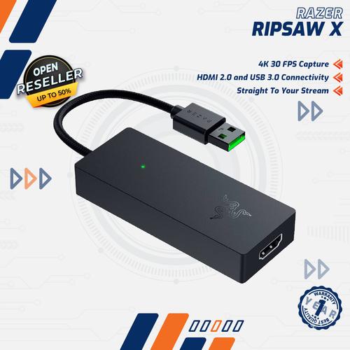 Promo Razer Ripsaw X - USB Capture Card with Camera Connection for Full ...
