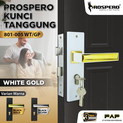 Jual Prospero Kunci pintu silinder handle pintu komplit Putih Tanggung set - Kota Surabaya ...