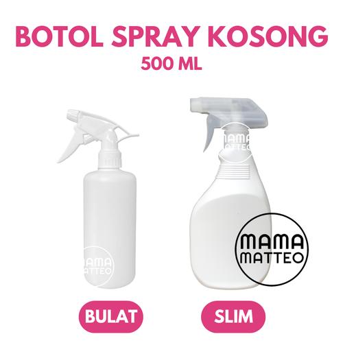 Jual BOTOL SPRAY KOSONG PUTIH ESTETIK 500ml / BOTOL SPRAY HDPE - Spry ...