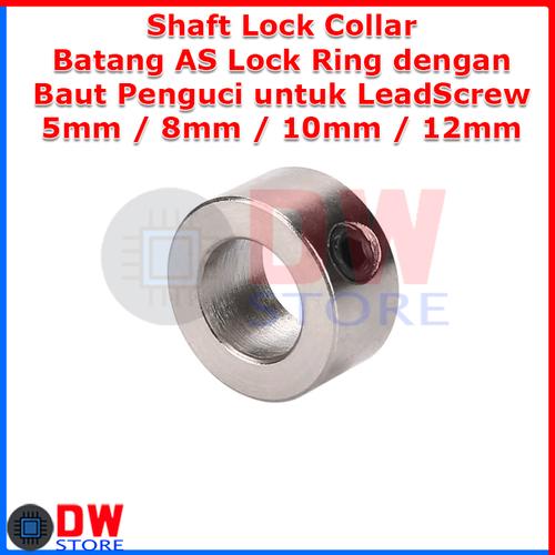 Jual CNC Open Builds 3D Printer Lead Screw Ring Lock Collar Batang ...