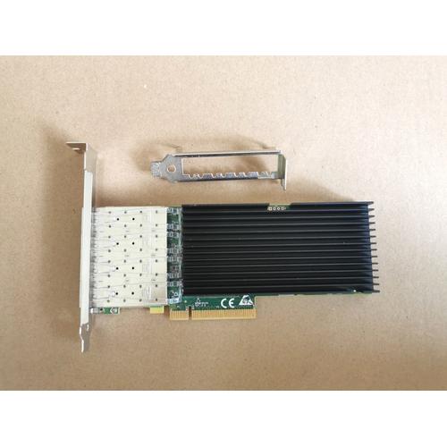 Jual sfp card intel x520 da4 10g quad 4 port sfp+ support mikrotik ...
