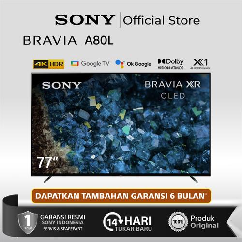 Promo Sony Bravia A80L 77'' Inch / 77A80L 4K Ultra HD High Dynamic ...