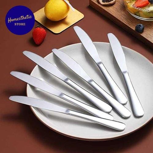 Jual Pisau Makan Dinner Steak Knife Pisau Roti Dessert Bread and Butter ...