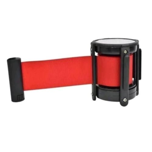 Jual Pole Queue Tape ribbon atau Pita Tiang Antrian warna MERAH - Kab ...
