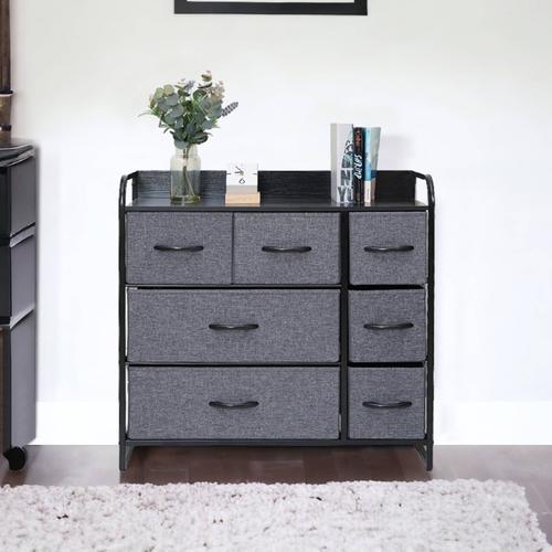 Jual Stora Laci Penyimpanan 7 Tingkat Storage Laci Kain dan Besi ...