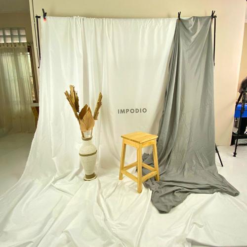 Jual Kain Background polos foto studio Ukuran 2.4 x 2 meter IMPODIO ...