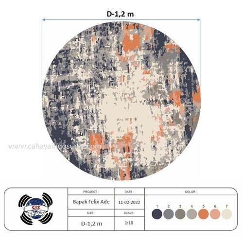 Jual KARPET BAHAN WOL | KARPET BISOKOP | KARPET HOTEL | DIAMETER 1,2 m ...