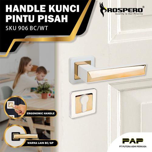 Promo Prospero handle kunci pintu pisah black series FT005 WT/ I 906 - 905+965 - Kota Surabaya ...
