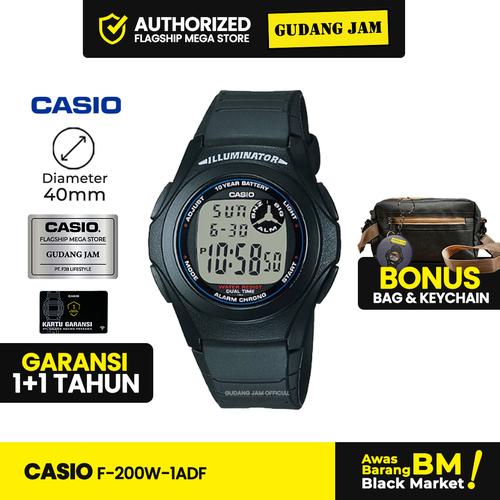 Promo Casio General F-200W-1ADF F-200W F-200 F200W F200 - Kota Bandung - Gudang Jam Official ...