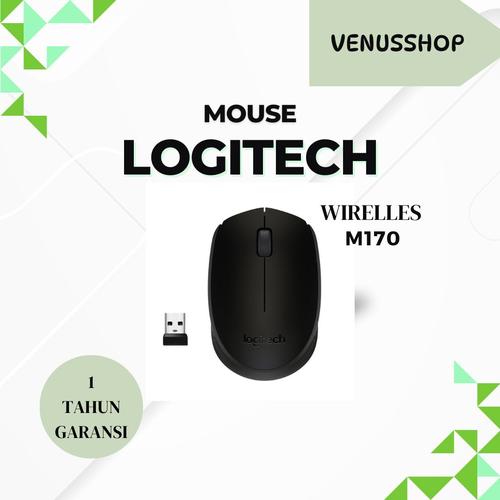 Jual LOGITECH WIRELESS MOUSE M170 ASLI / MOUSE WIRELESS M 170 ORIGINAL ...