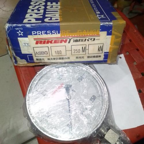 Jual pressure Gauge 250 mbar Mpa ASBG 100-250M RIKEN - Kota Tangerang - barokahmakmurteknik ...