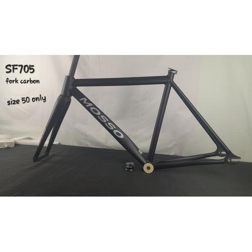 Jual FRAME SET SEPEDA MOSSO FIXIE SF705 700C ALLOY FORK CARBON - Kab ...