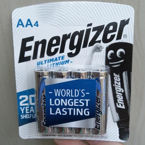 Jual Baterai Energizer Ultimate Lithium AA isi 2pcs - Batere Battery a2 ...