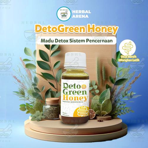 Jual Detogreen Honey Madu Detoks Herbal Sistem Pencernaan Buang Racun ...