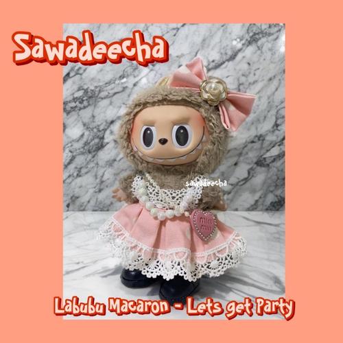 Jual Labubu Macaron - kalung labubu / accesories boneka labubu - Pita ...